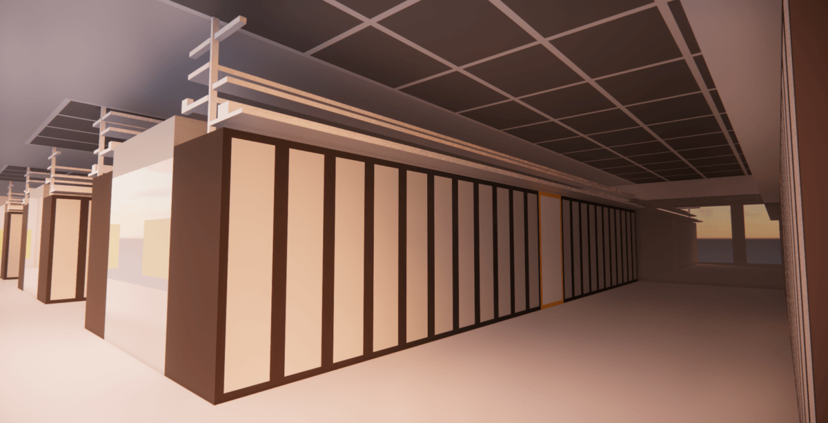 Thermo-aerodynamic study of a data center - EOLIOS